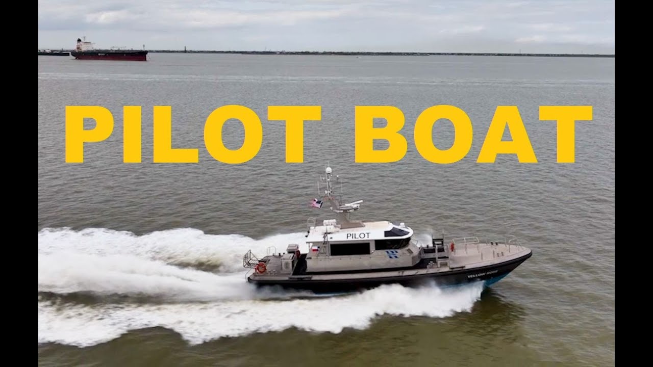 Stunning Aerial Footage of Houston Pilot Boat Yellow Rose Watch From ...