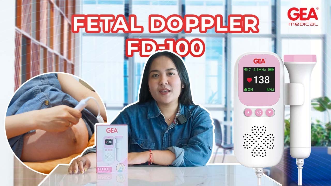 GEA Fetal Doppler FD 100 - YouTube
