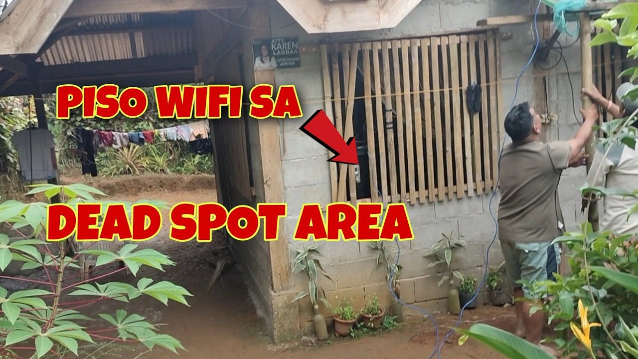 PISO WIFI SA DEAD SPOT AREA | 25 kilometers ANG LAYO - YouTube