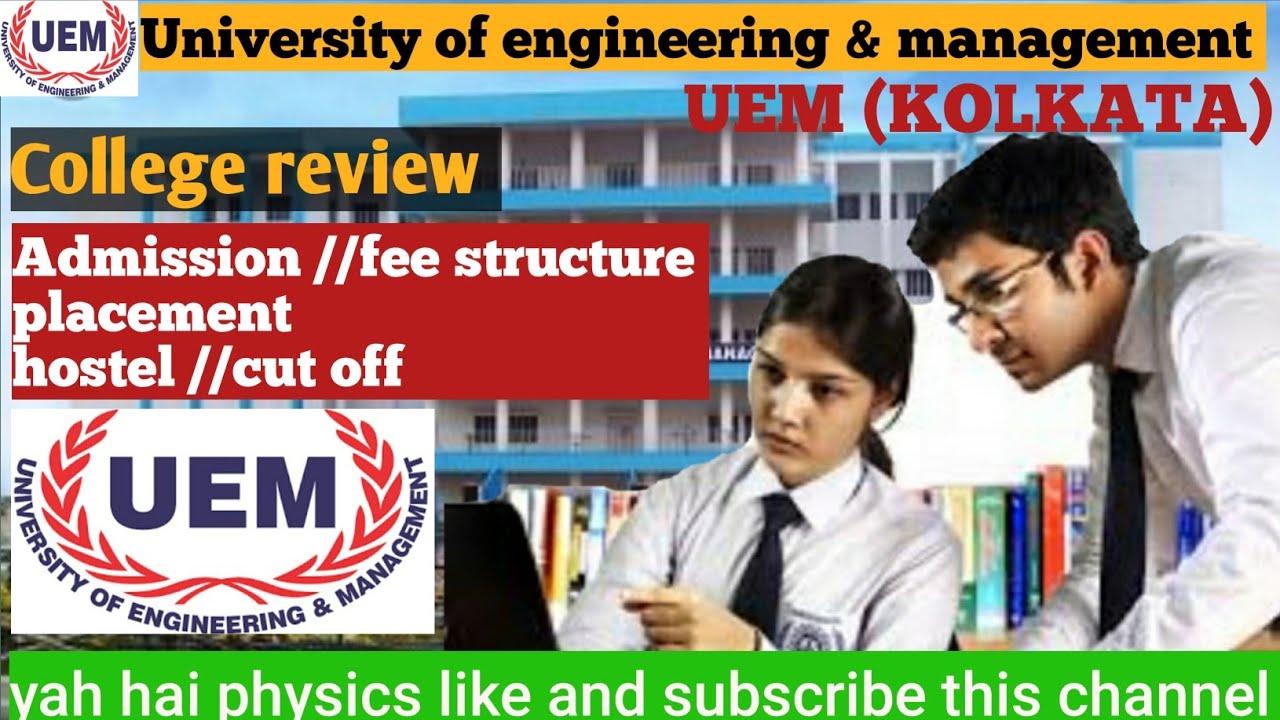 (UEM) University of engineering and management(kolkata)Admission,fee ...