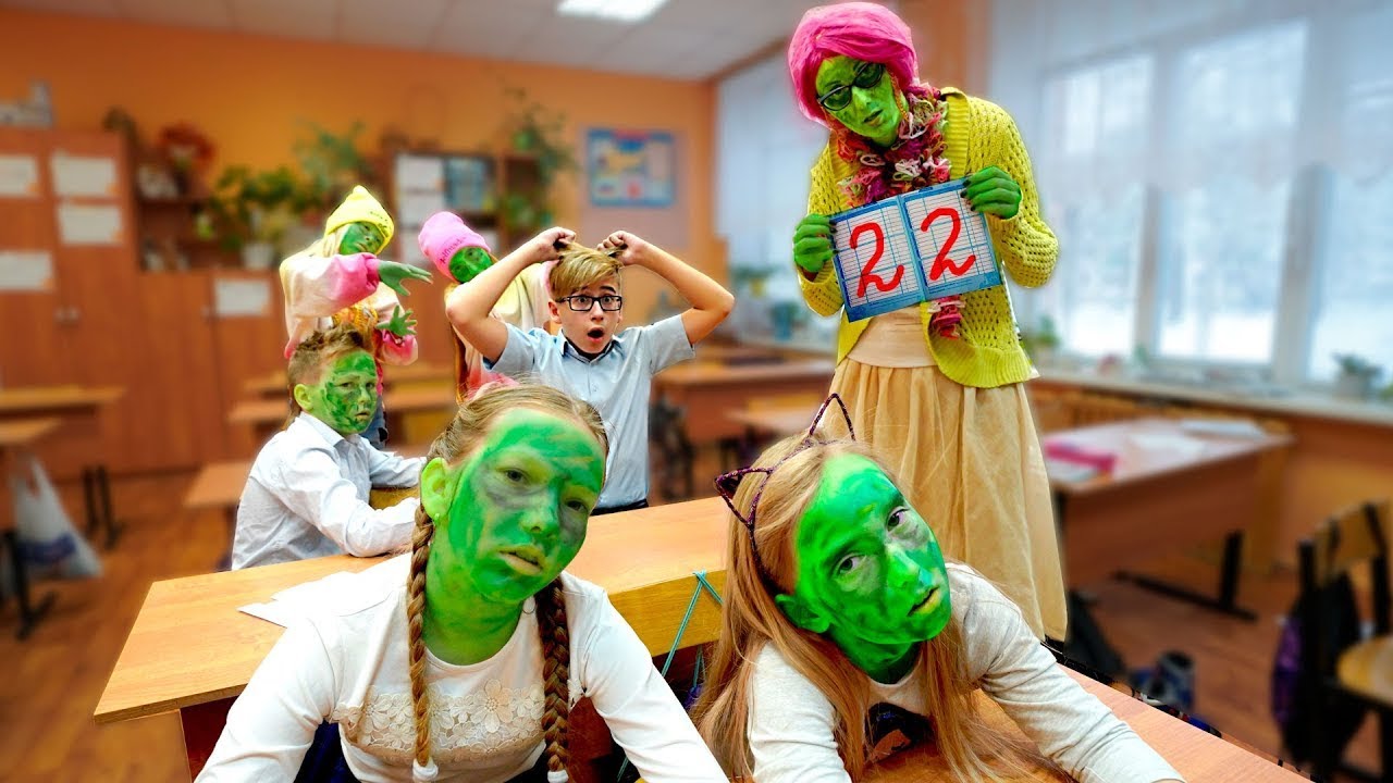 ZOMBIES IN DER SCHULE! Wer wird die Schule vor der Zombie-Apokalypse ...