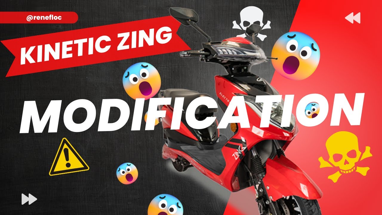UNBELIEVABLE MODIFIED 🤯🔥 KINETIC SCOOTY ONLY 1 IN INDIA ⚠️ - YouTube