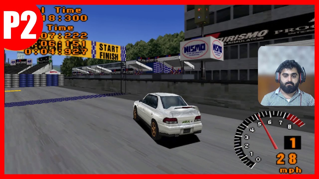 GRAN TURISMO 1 Gameplay - PS1 Emulator - Simulation Mode -A-Class ...