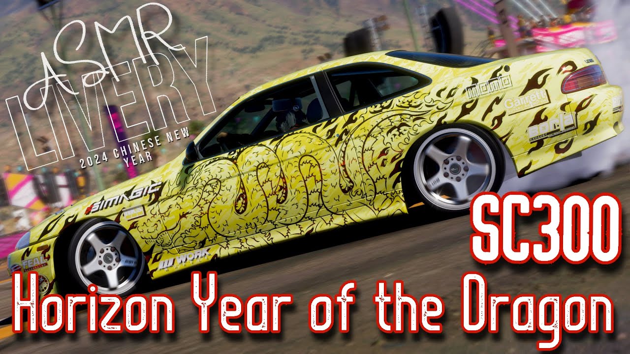 FH5 | Year of the Dragon Lexus SC300 Livery - YouTube