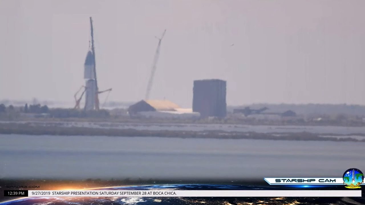 SpaceX's Starship Prototype Has Been Assembled - YouTube