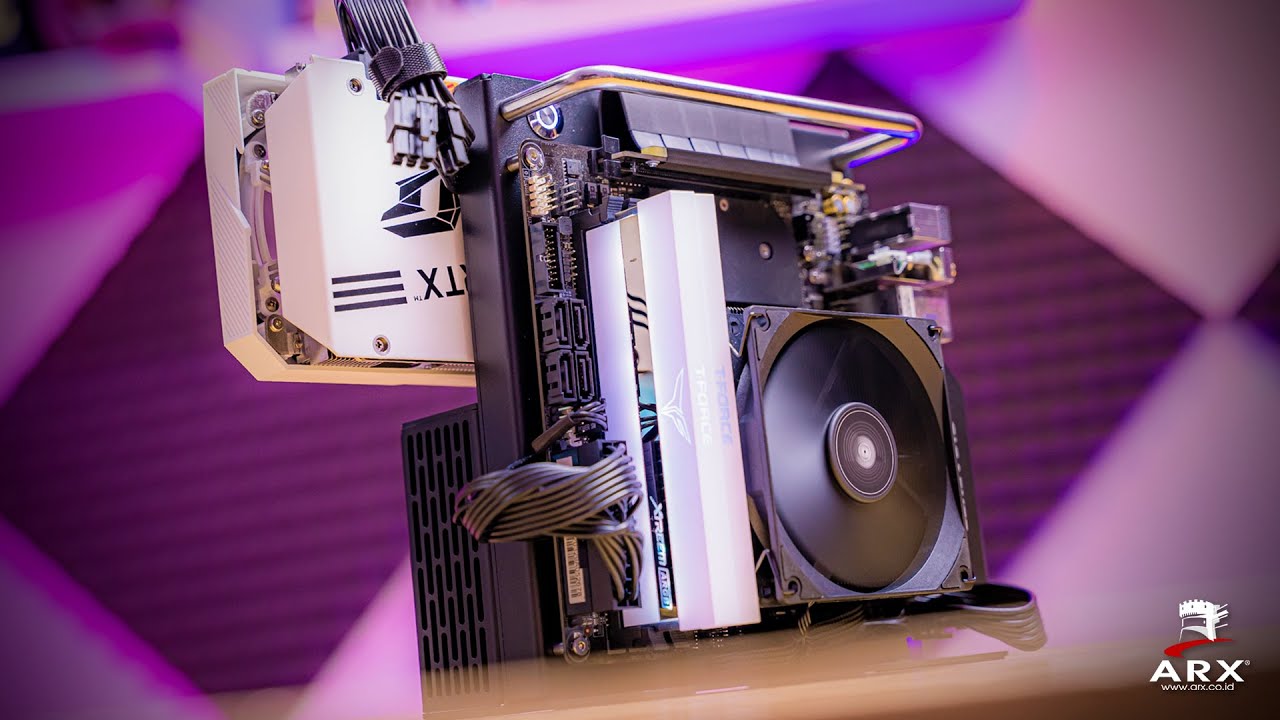 NGERAKIT CASE PC YANG JARANG ADA DI INDONESIA | Review XWORKS X32 Small ...