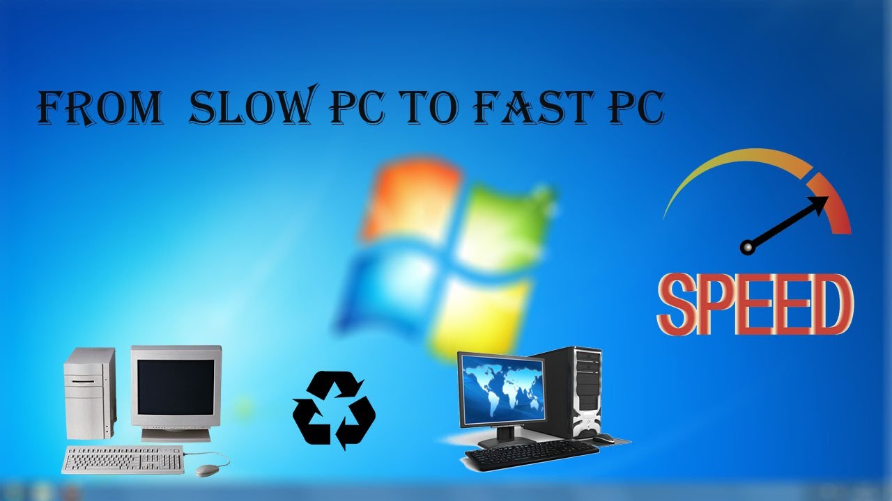How to speed up a slow computer - YouTube