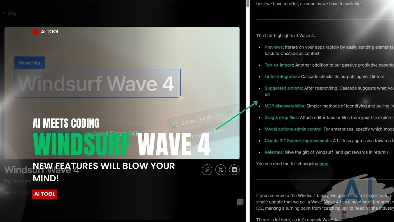 Windsurf Wave 4’s New Features Will Blow Your Mind! | Top 9 Features ...