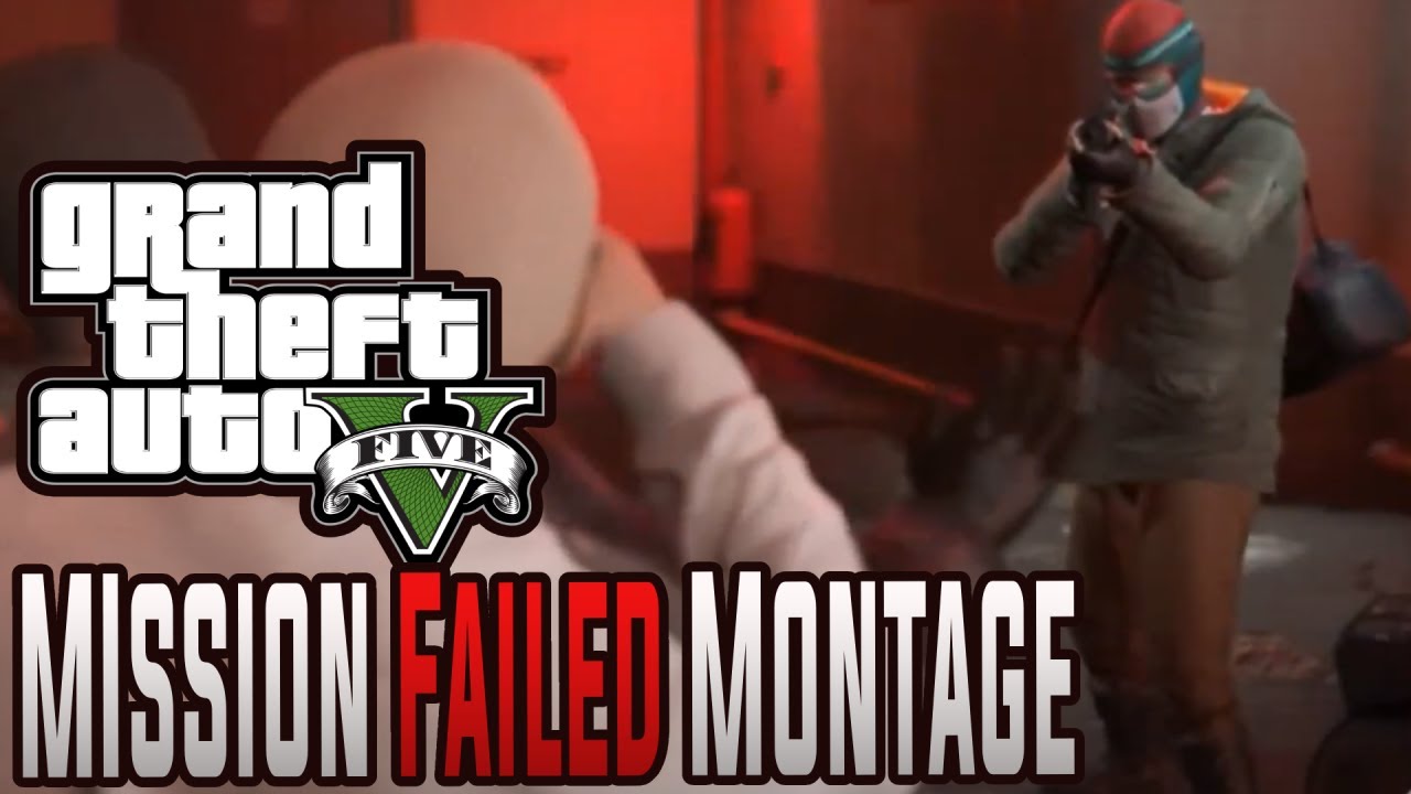 Grand Theft Auto 5 (GTA 5) Mission Failed compilation - YouTube
