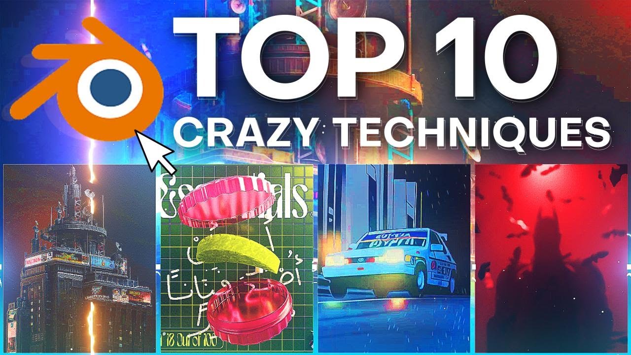 Top 10 Crazy Blender Techniques #9 - Most Incredible Creators! - YouTube