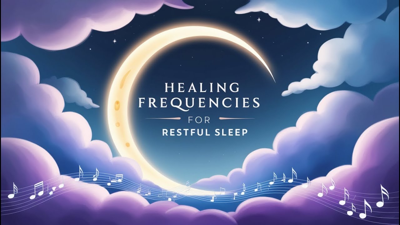 Sleep Music Frequency Healing and Relaxing Sounds - YouTube