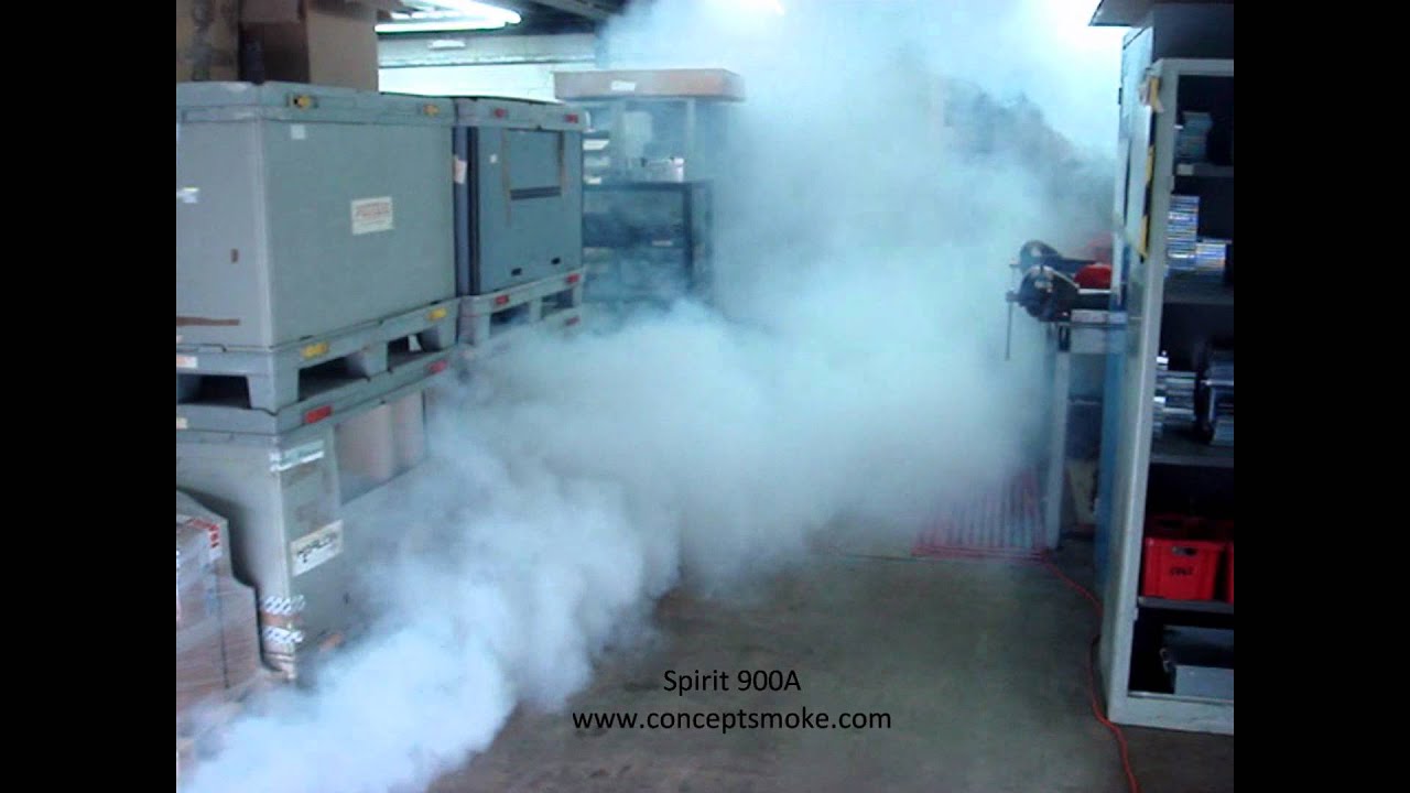 Fire Training Aid - Concept Smoke Systems - Spirit 900 Smoke Generator ...