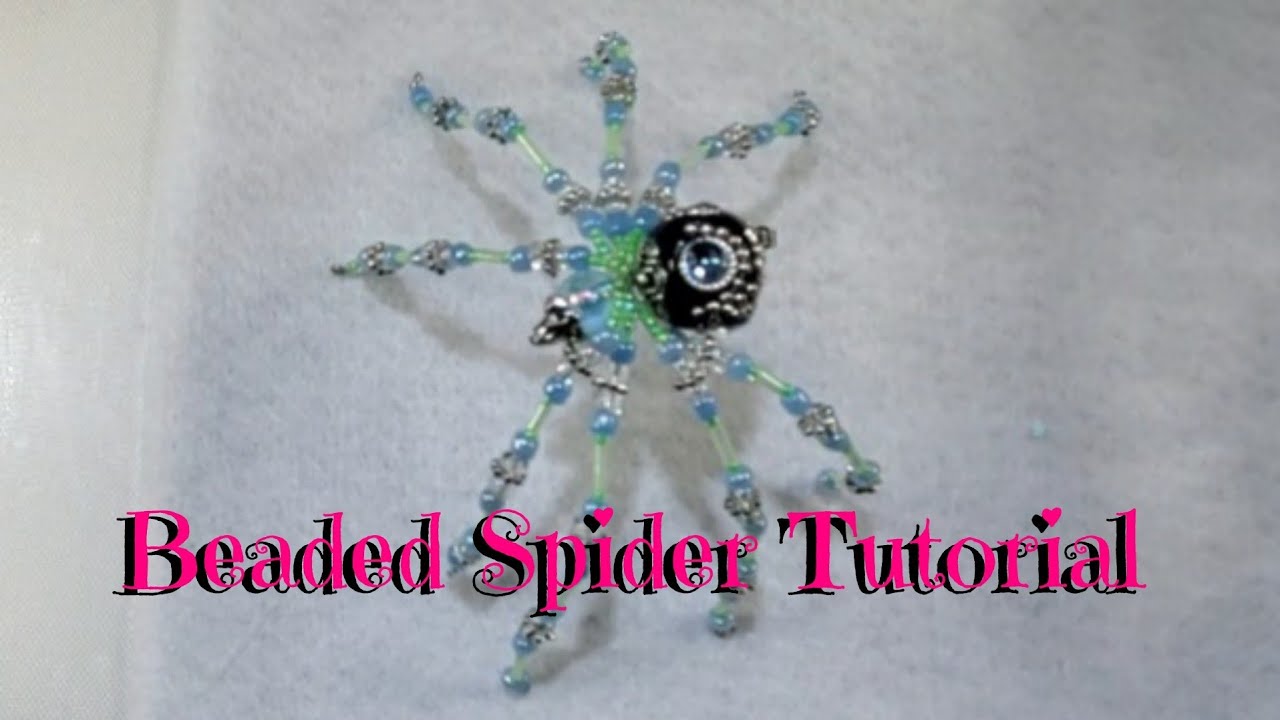 Beaded Spider Tutorial (pre-recorded) - YouTube