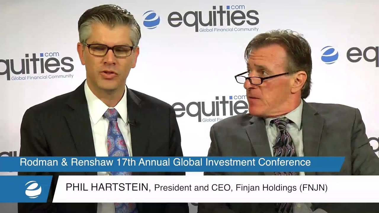 Phil Hartstein, President and CEO of Finjan Holdings (FNJN) with ...