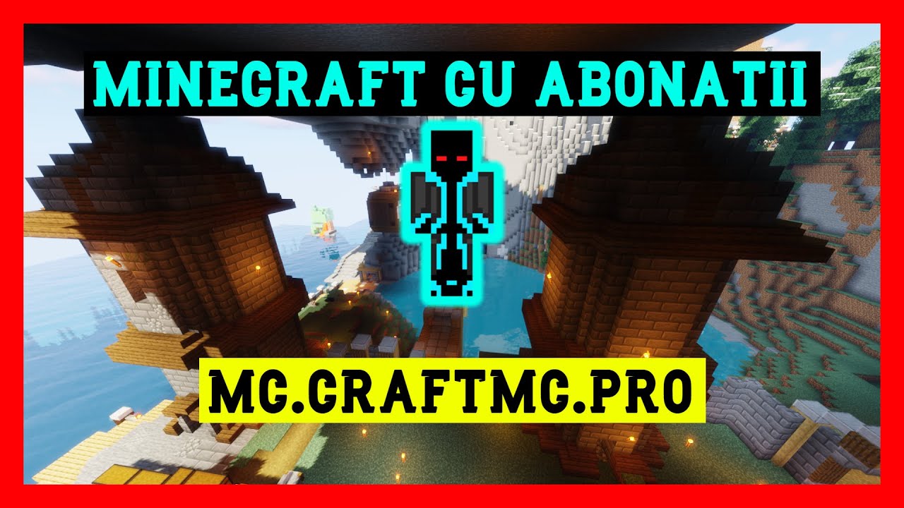 ⛏️LIVE MINECRAFT ROMANIA CU ABONATII | IP - MC.CRAFTMC.PRO 1.16.5 ...