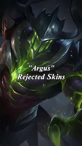 Argus Rejected Skin - YouTube