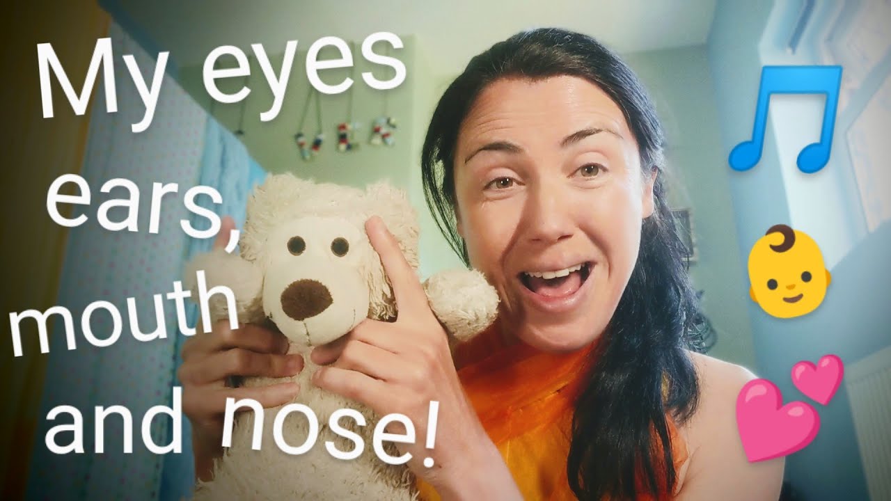 My Eyes, My Ears, My Mouth, My Nose with Becky Bops 🎶😍 Action song for ...