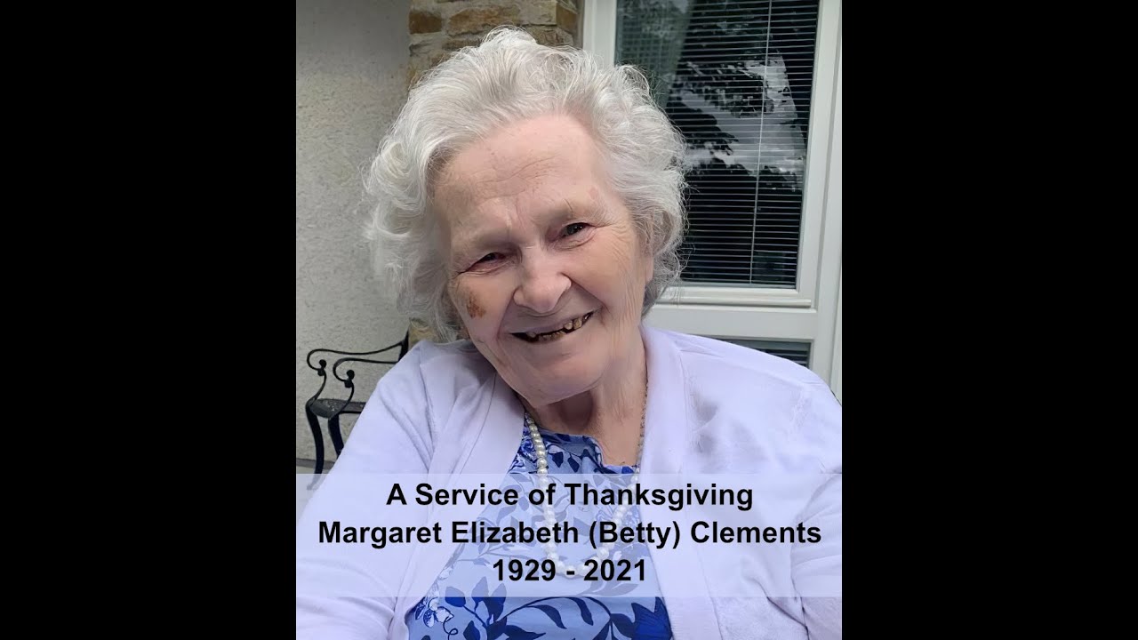 Dromore Baptist Church Thanksgiving Service for Betty Clements ...