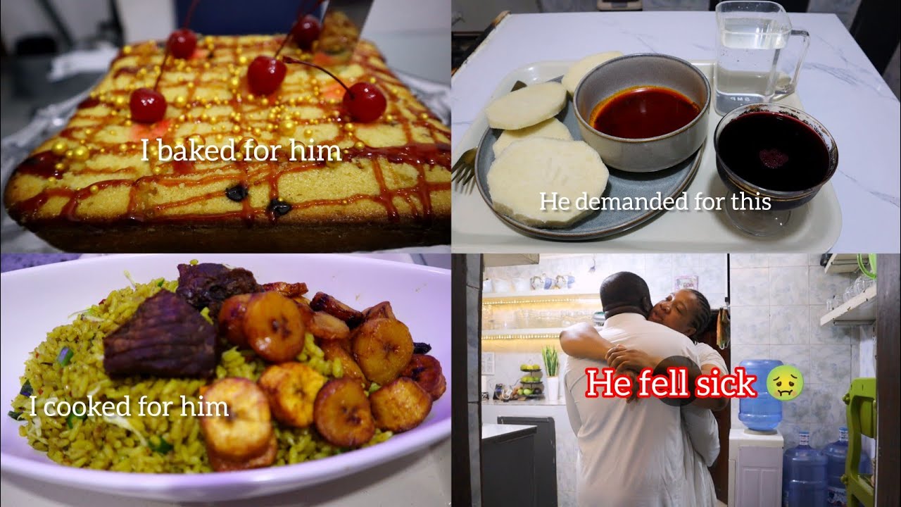 HE FELL SICK 🤢 ON HIS BIRTHDAY 🎊 🎂| WIFE DIARIES OF A NIGERIAN HOUSE ...