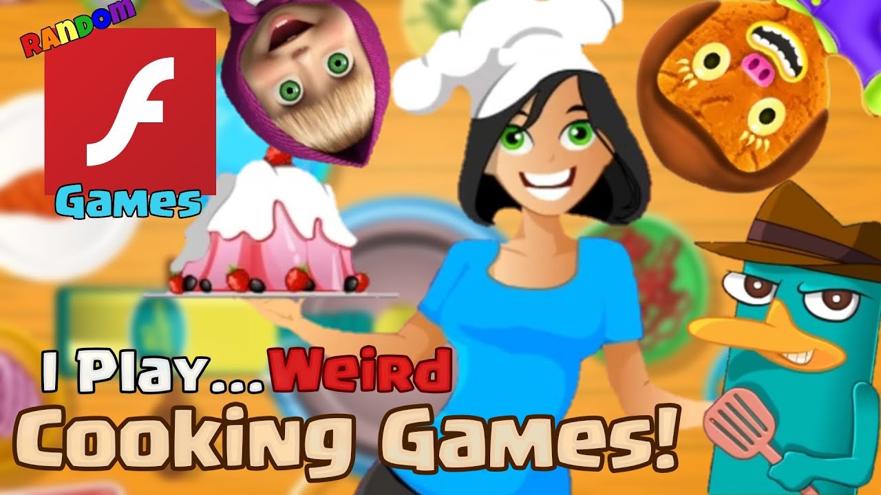 Trying Out Weird Cooking Games | Random Weird Games - YouTube
