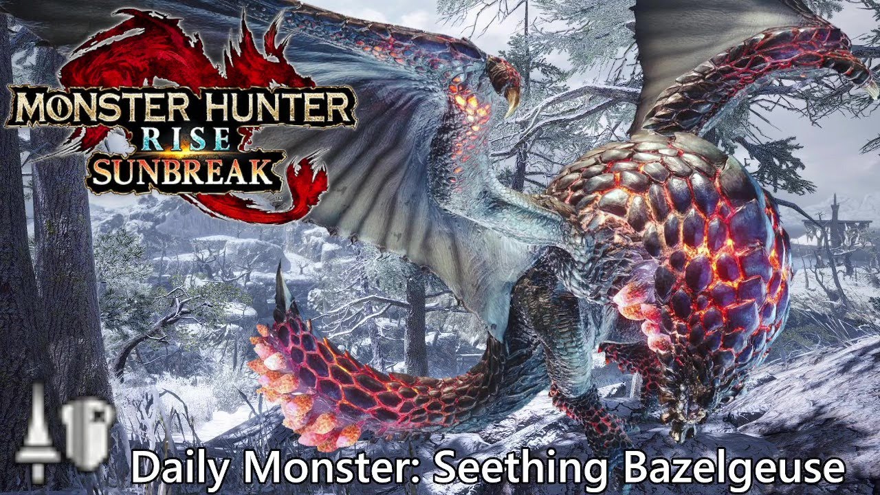 Daily Hunt #12 - Seething Bazelgeuse (MH Rise: Sunbreak) - YouTube