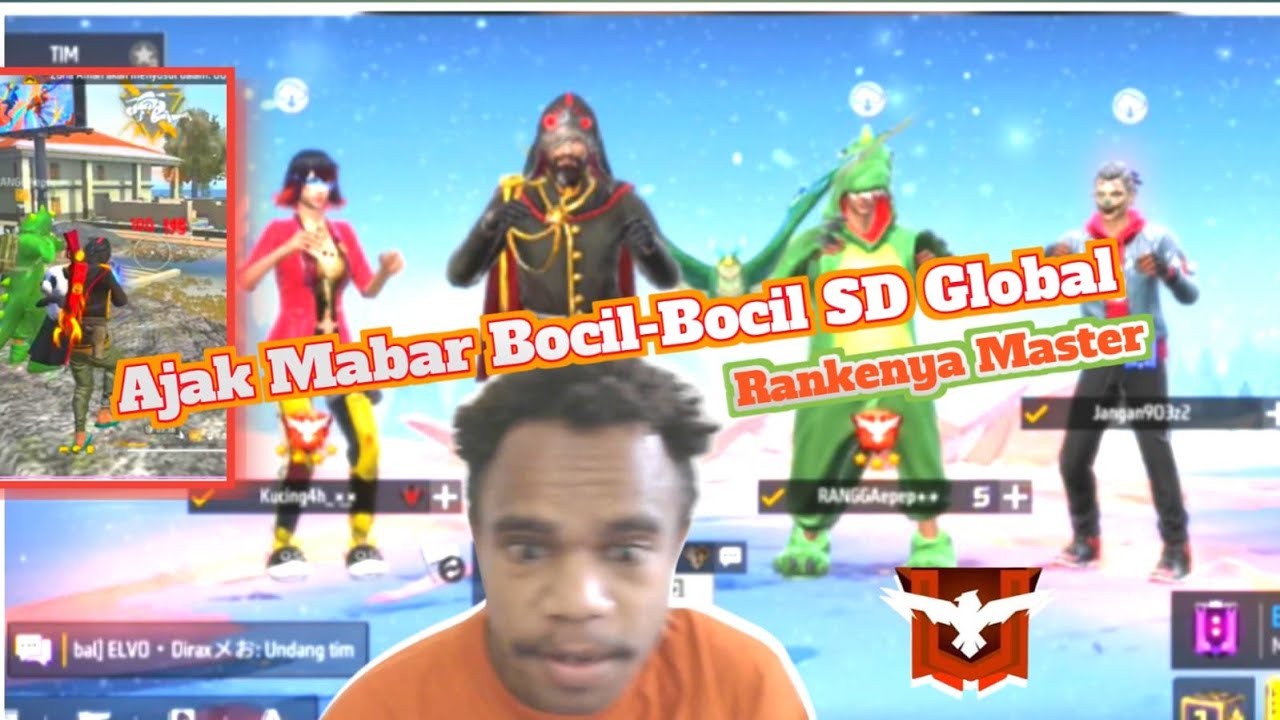 Mabar bareng Bocil-Bocil SD Global|Free Fire Battle Royale - YouTube