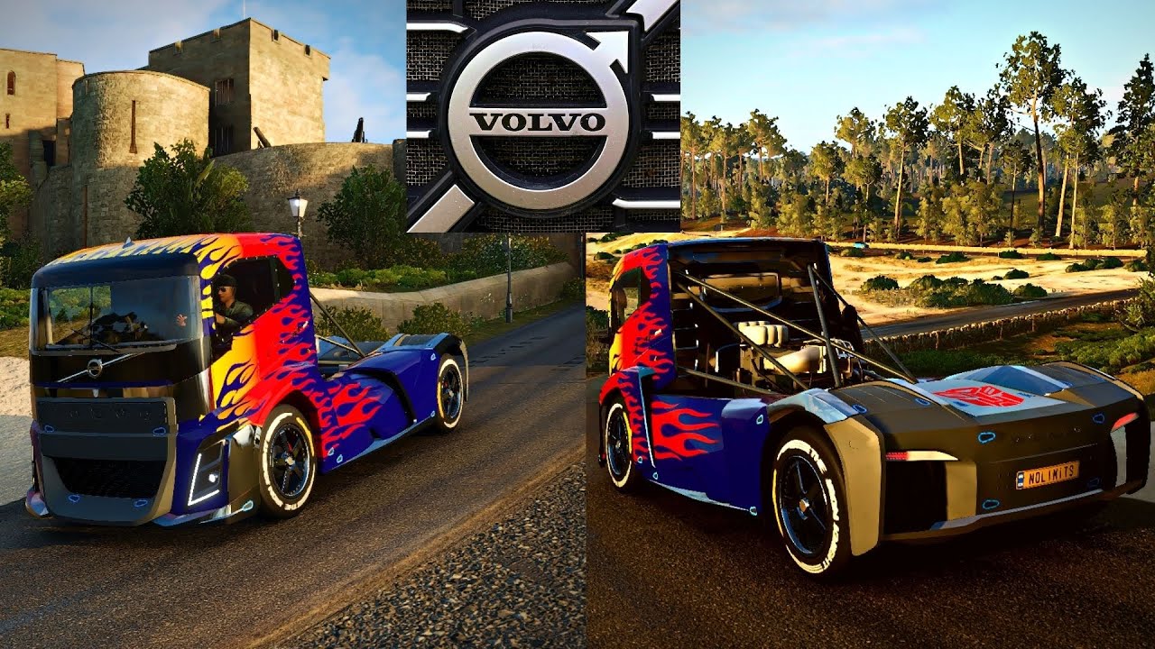 VOLVO IRON KNIGHT |full throttle| 🚍 - Forza Horizon 4 |keyboard ...