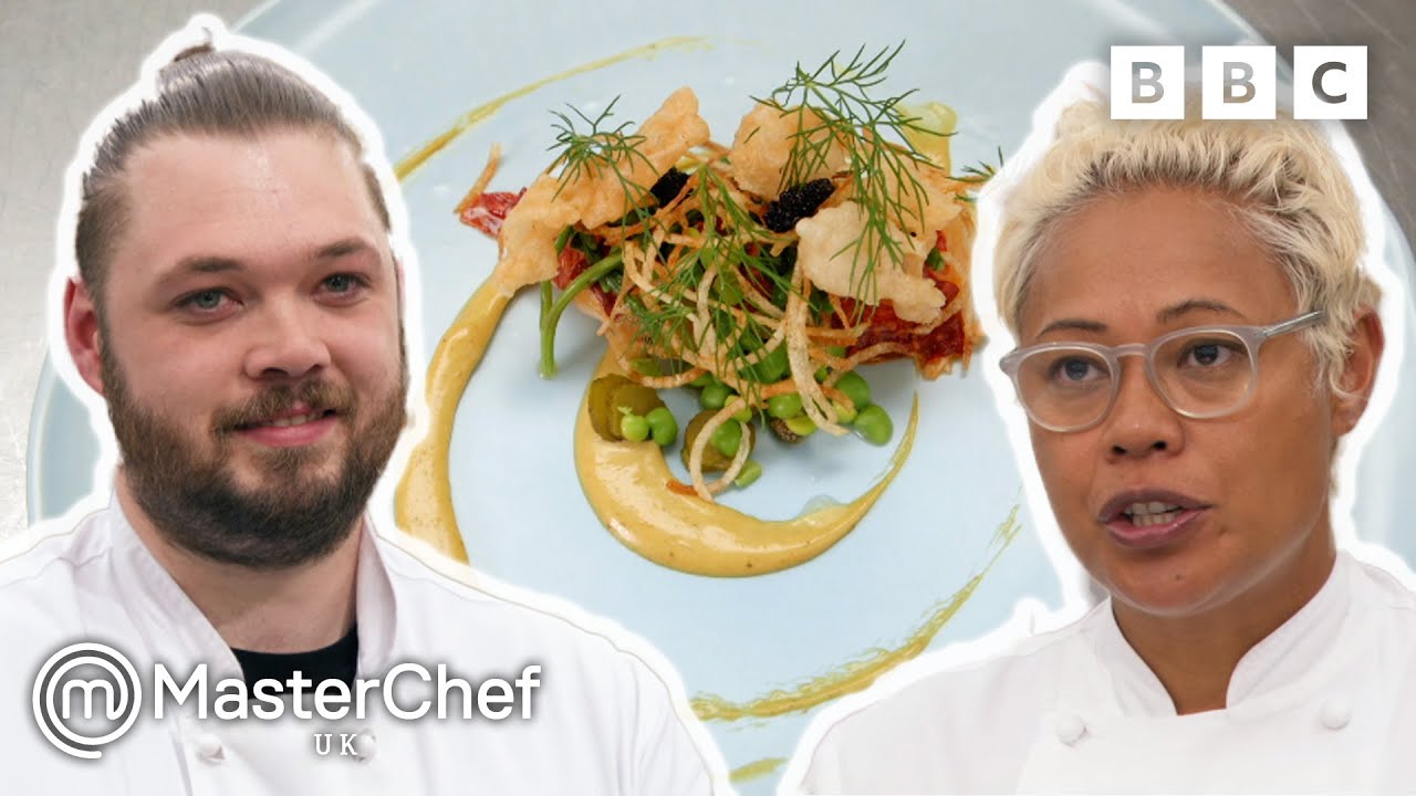 A Modern Take On British Fish And Chips... | MasterChef UK - YouTube