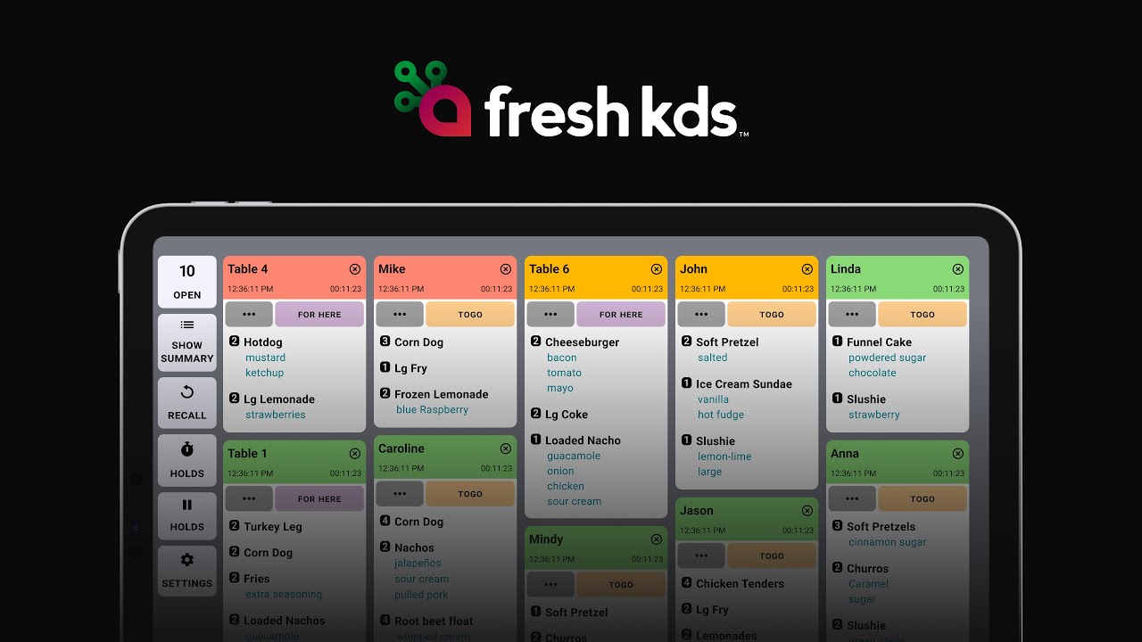 Introducing Fresh KDS for iOS and Android - YouTube