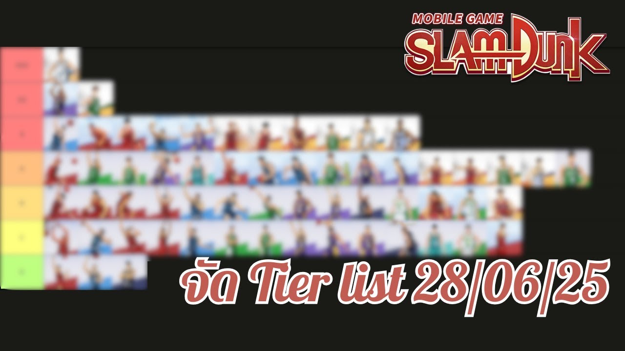 Slamdunk Mobile | จัด Tier list 28/06/25 - YouTube