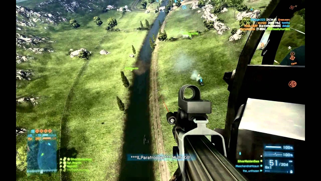 BF3 #4: Armored Kill Armored Shield Gameplay Battlefield 3 PC - YouTube