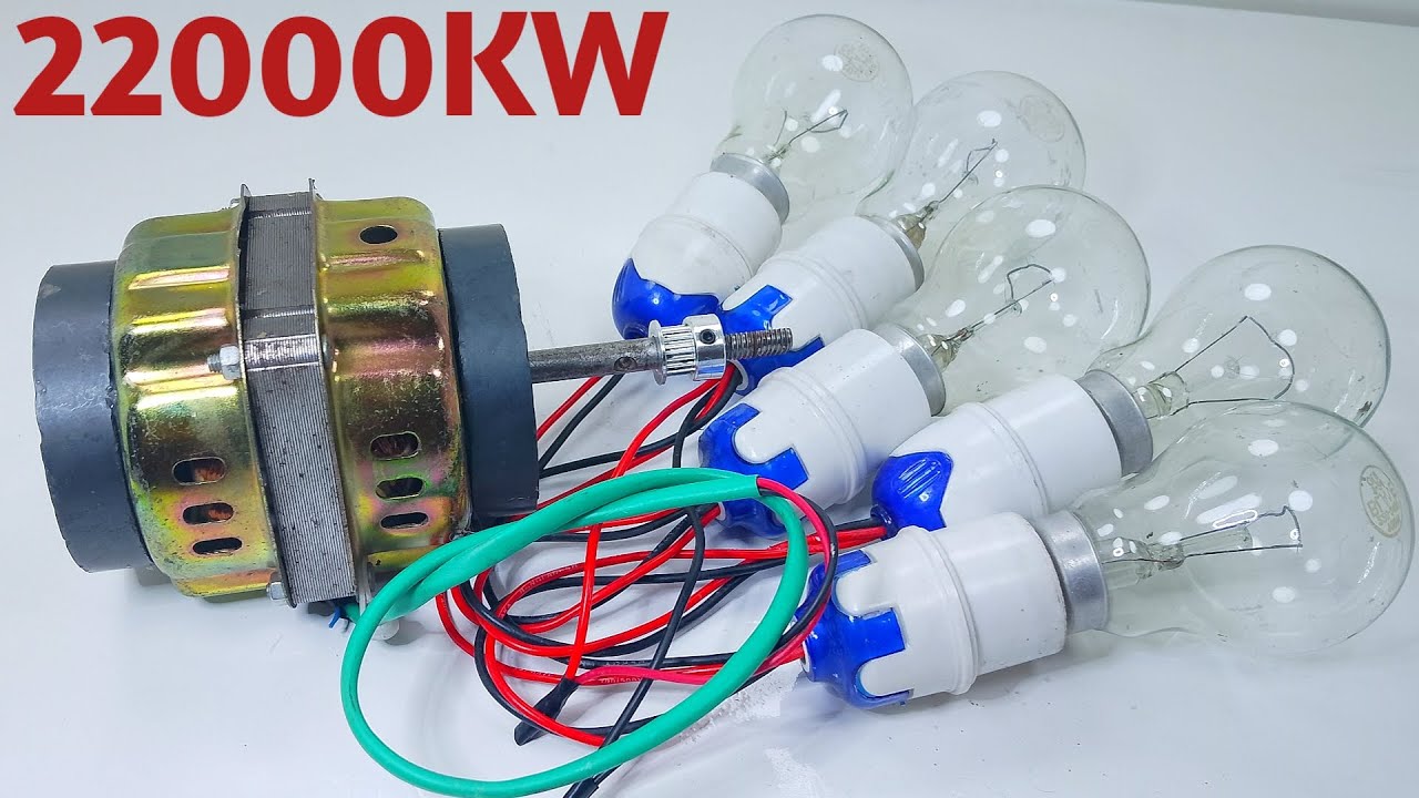 Free Electricity energy 22000KW 230v magnetic generator with copper ...