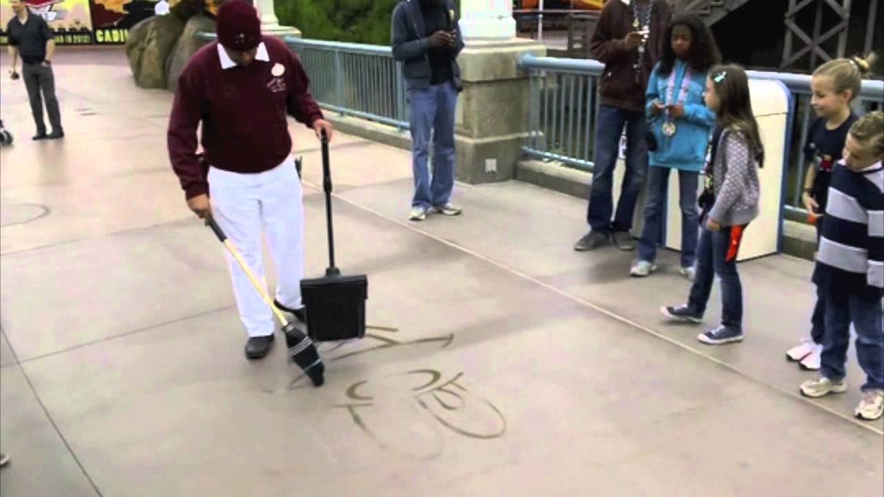 Disneyland Street Sweeper - YouTube