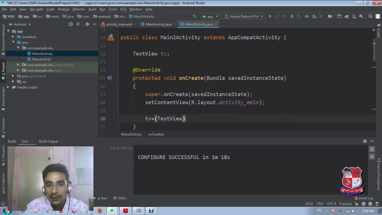 GTU_MCA_4649303_ANDROID PRACTICAL 15 USING ASYNCTASK CLASS - YouTube