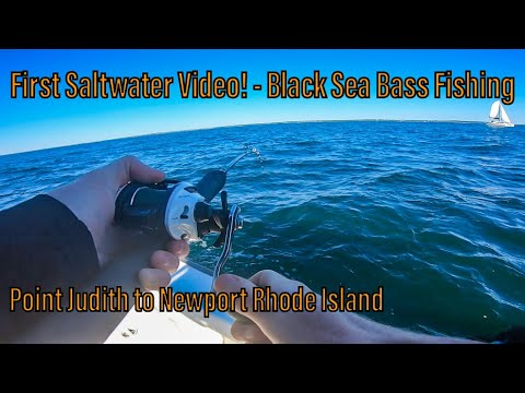 Our First Saltwater Video! - Fishing Point Judith for Black Sea Bass ...