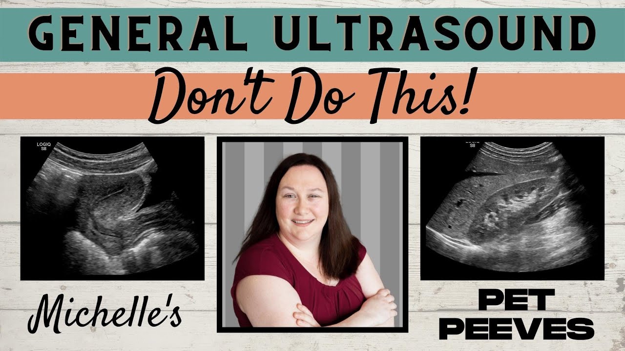General Ultrasound Image Optimization | Don't Do This! - YouTube