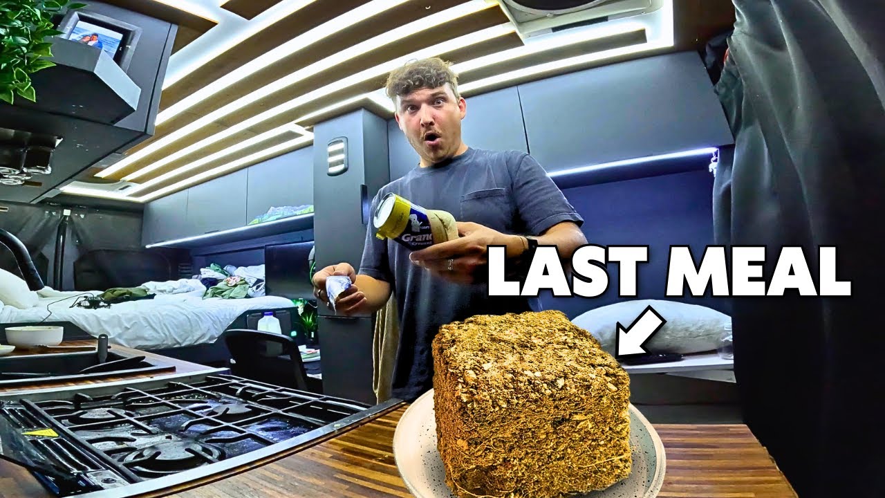 Cooking Death Row Inmate's Last Meal... In the Back of My Van - YouTube