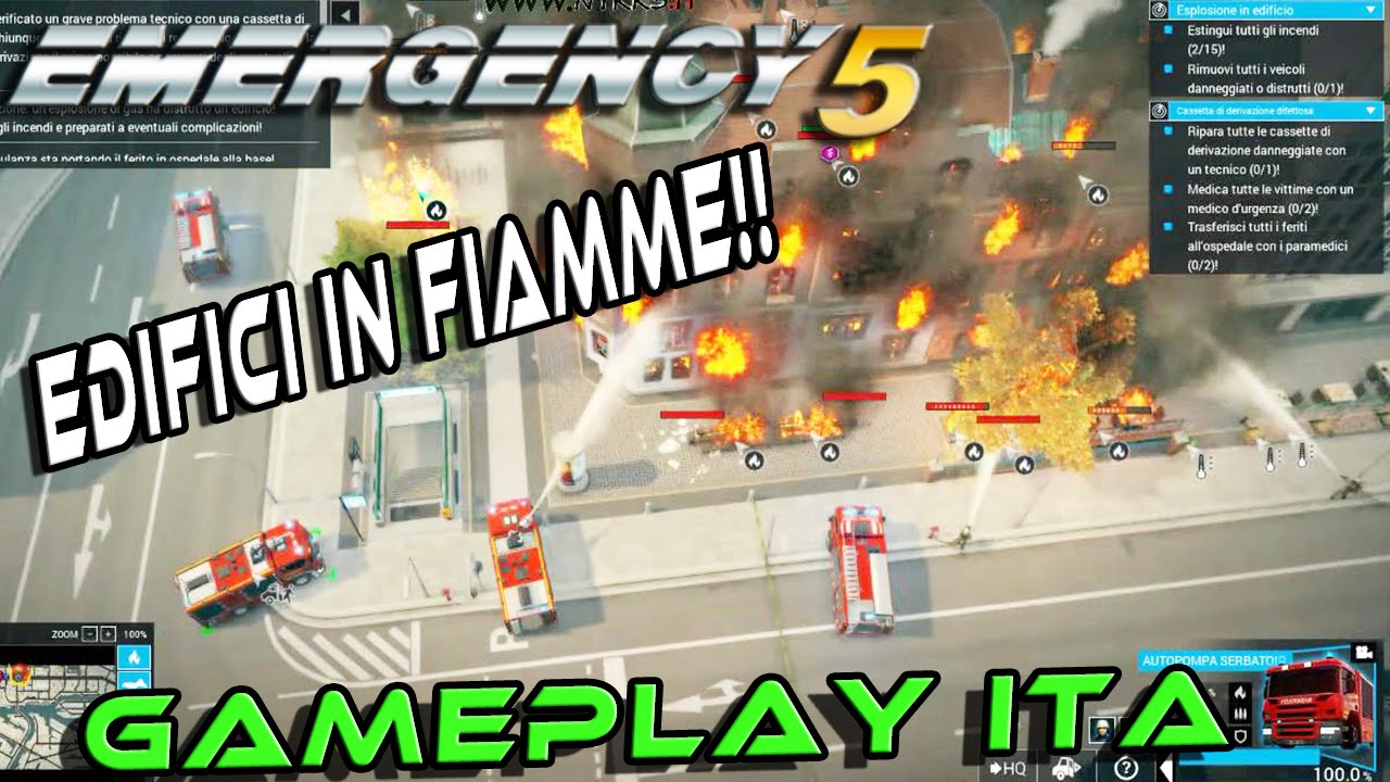 Emergency 5 - Emergenza Edifici In Fiamme #23 - Gameplay Ita - YouTube