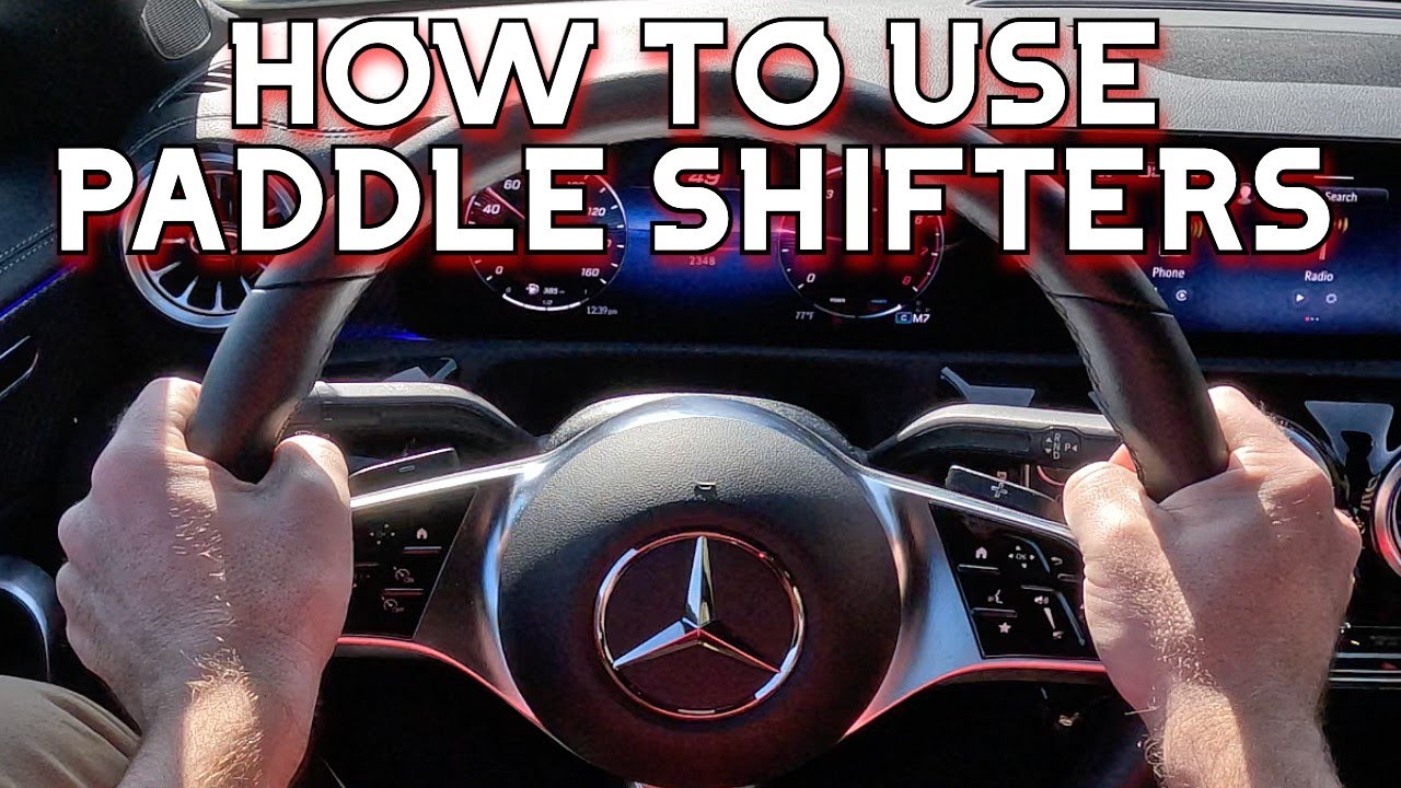 How To Use Paddle Shifters - YouTube
