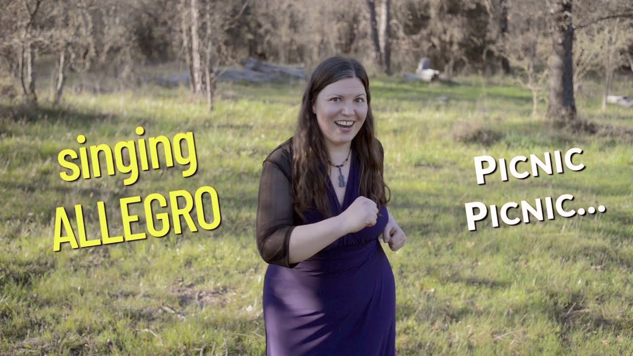 Allegro Lyrics Singing | Suzuki Violin Book 1 - Song 8 - YouTube