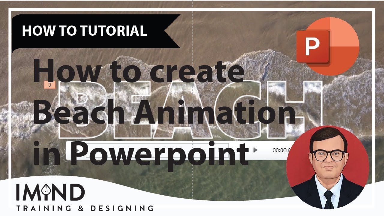 How to create Beach Animation in Powerpoint - YouTube