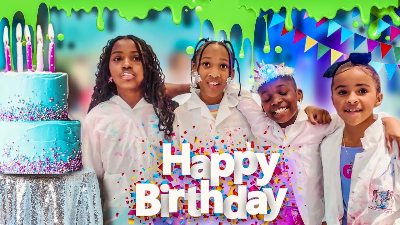 AVA’S EPIC SLIME PARTY‼️ - YouTube