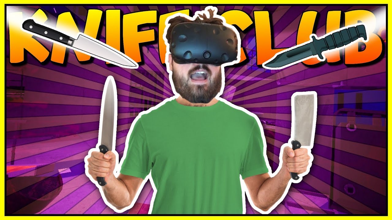 WE JOIN A SECRET UNDERGROUND FIGHT CLUB - Knife Club VR Gameplay - VR ...