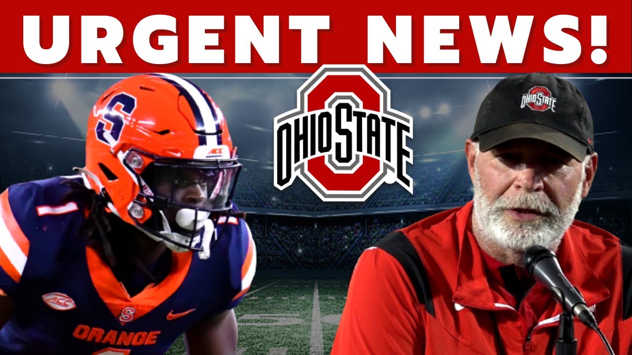 URGENT NEWS! OHIO STATE BUCKEYES NEWS! NCAA COLLEGE FOOTBALL NEWS ...