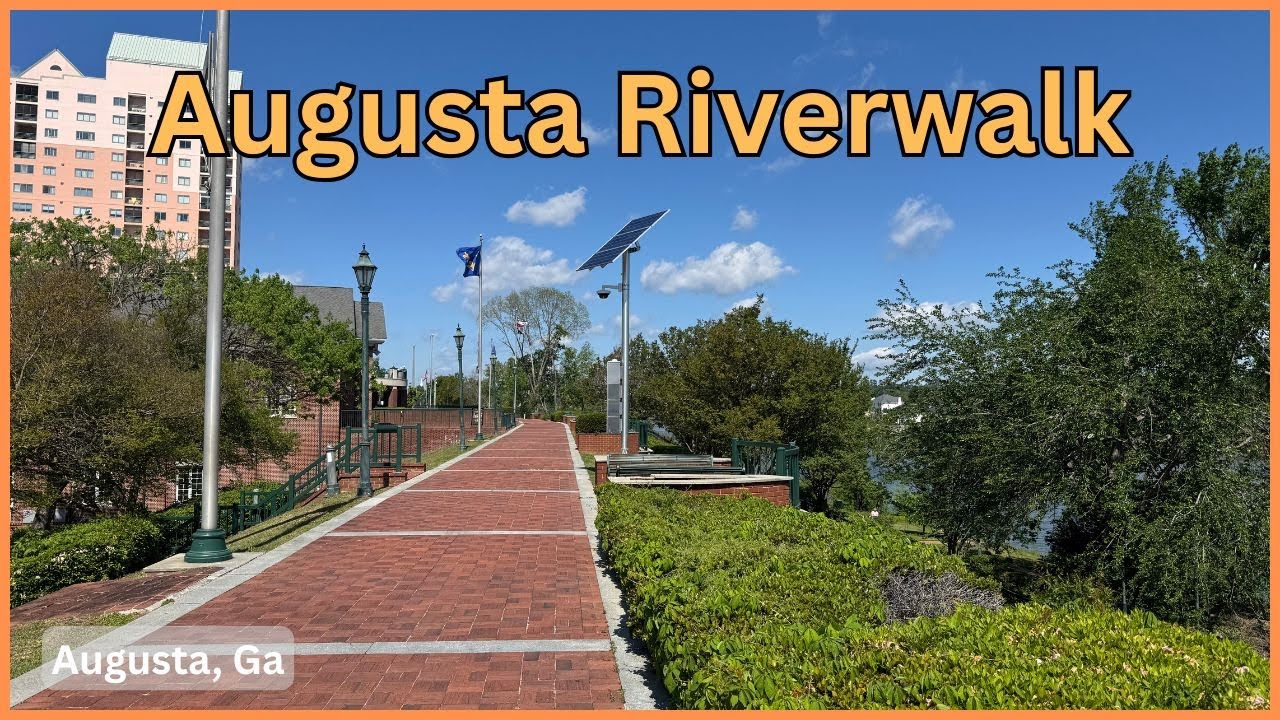 Augusta Riverwalk - Augusta, Ga - YouTube