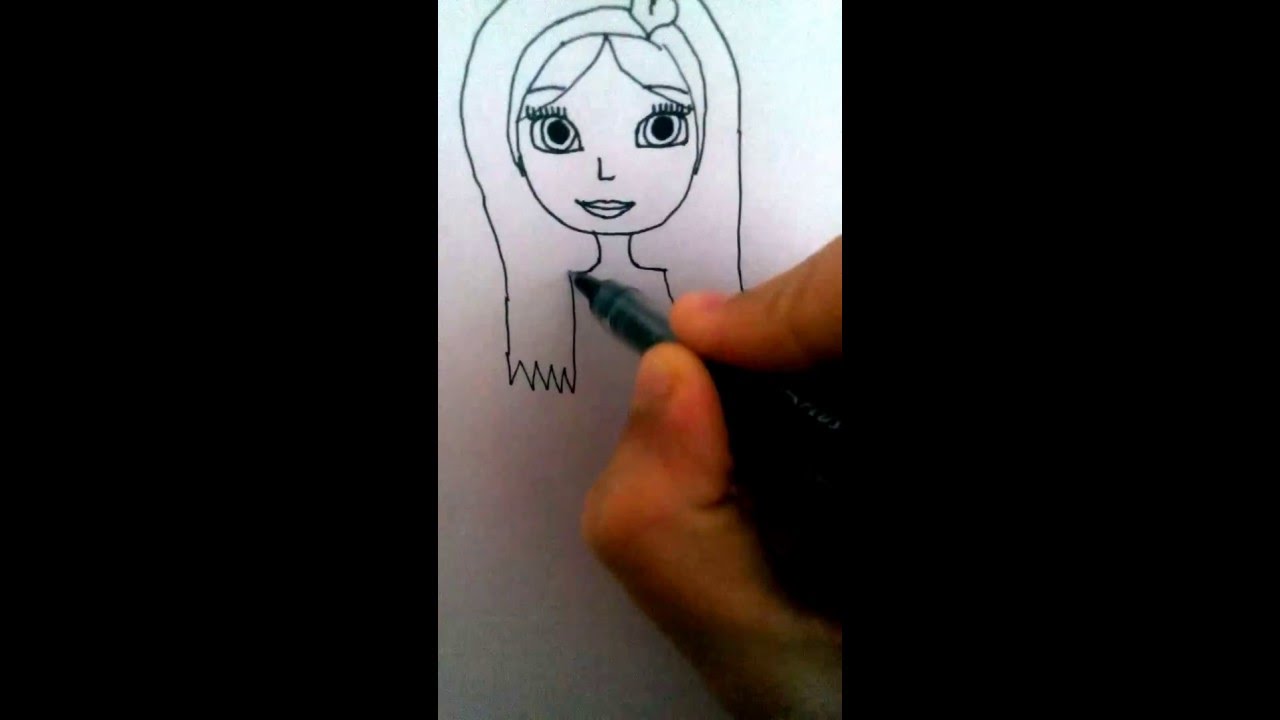 Kız çizimi - YouTube