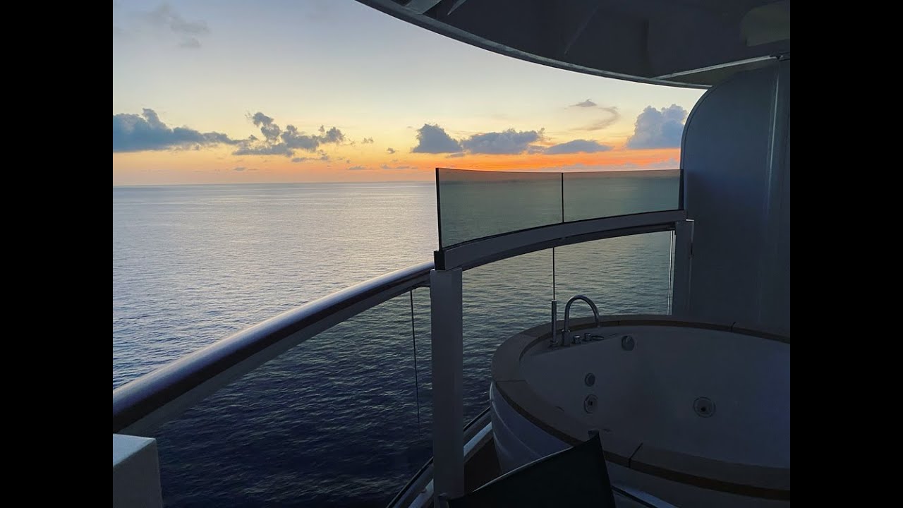 MSC Seashore Aurea Suite w/Whirlpool Cabin 15211 - YouTube