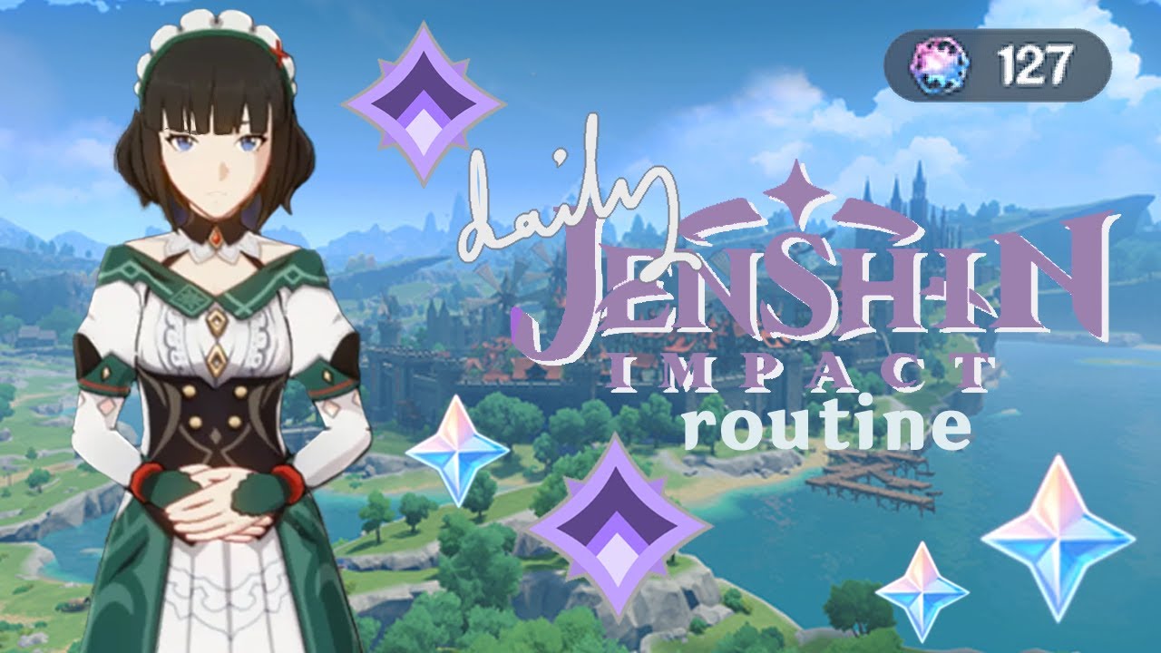 GENSHIN IMPACT DAILY ROUTINE - YouTube