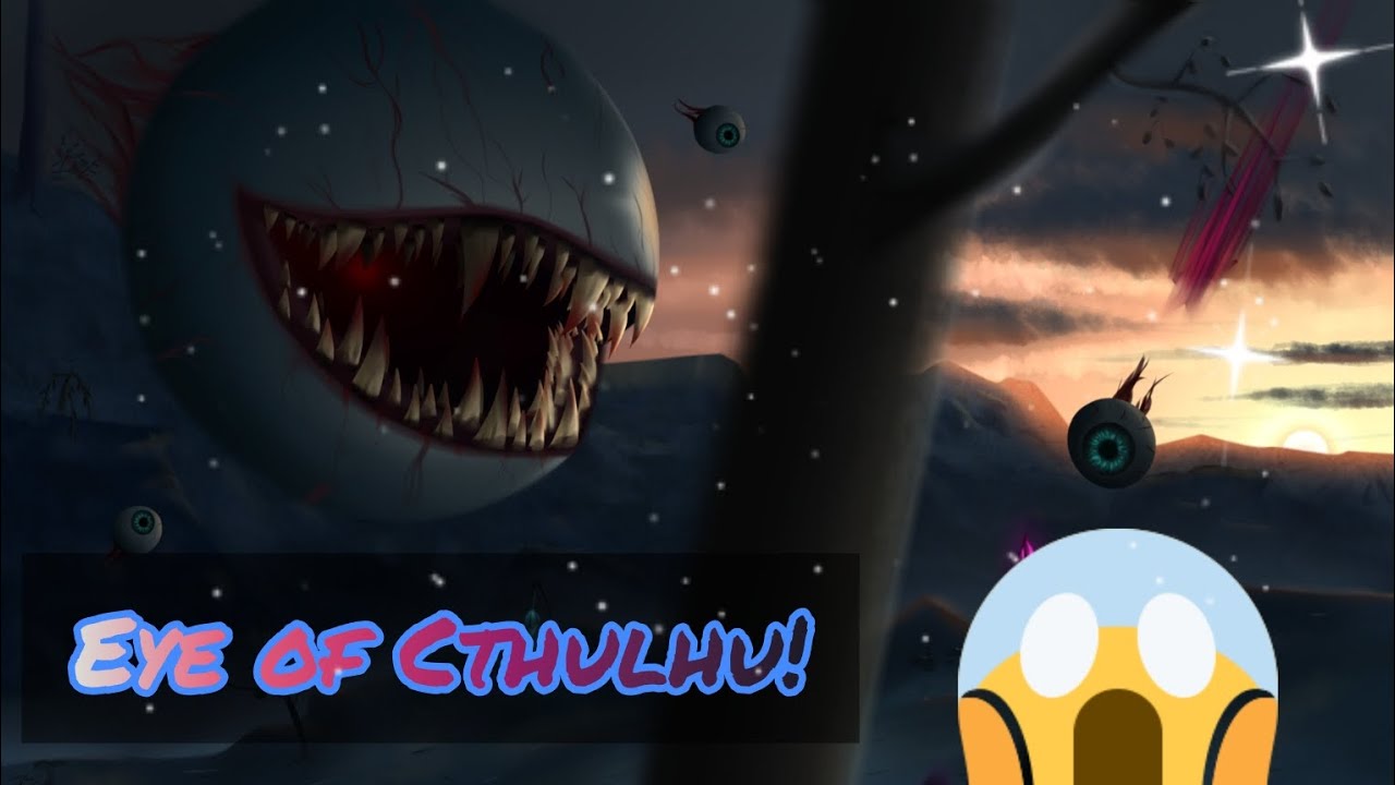 Eye of Cthulhu! (Boss Fight Scene) - YouTube