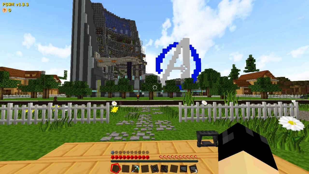 Minecraft WOLVERINE VS HELLO NEIGHBOUR DONUT TURNS INTO WOLVERINE Donut ...